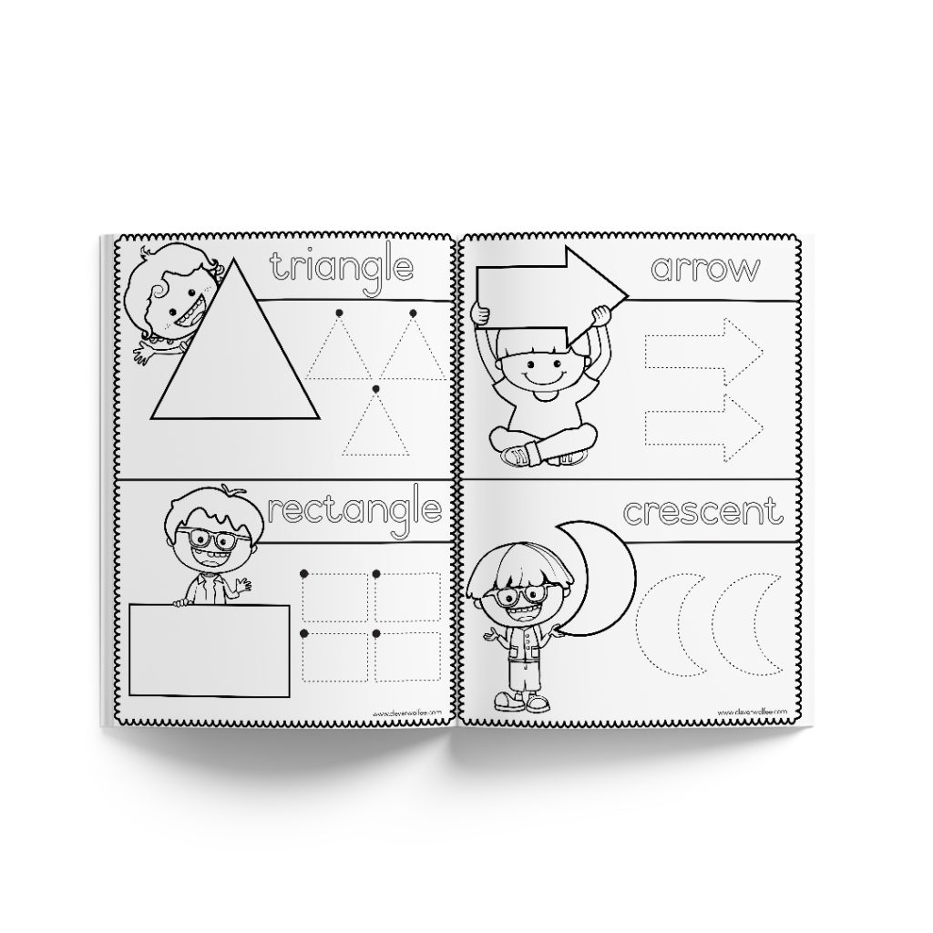 I know my 2D shapes – Clever Wolfee