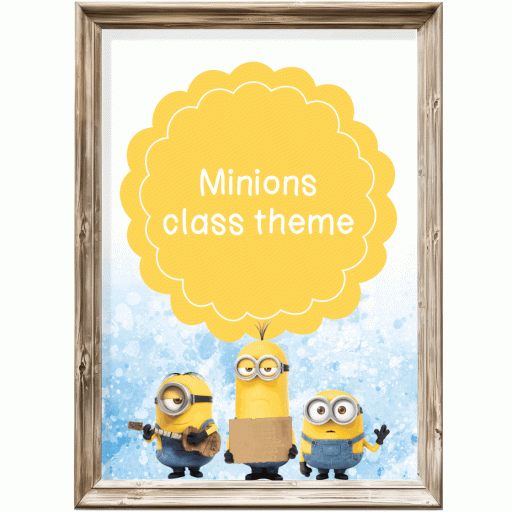Class theme – Minions – Clever Wolfee