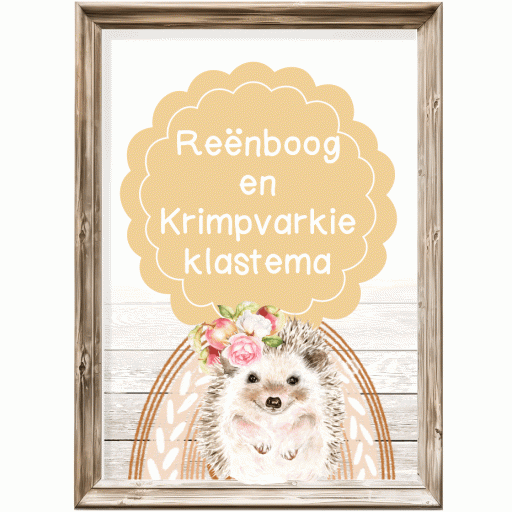 Klastema – Moderne reënboog en krimpvarkie klastema – Clever Wolfee
