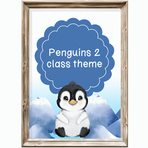 Class theme – penguins 2 – Clever Wolfee