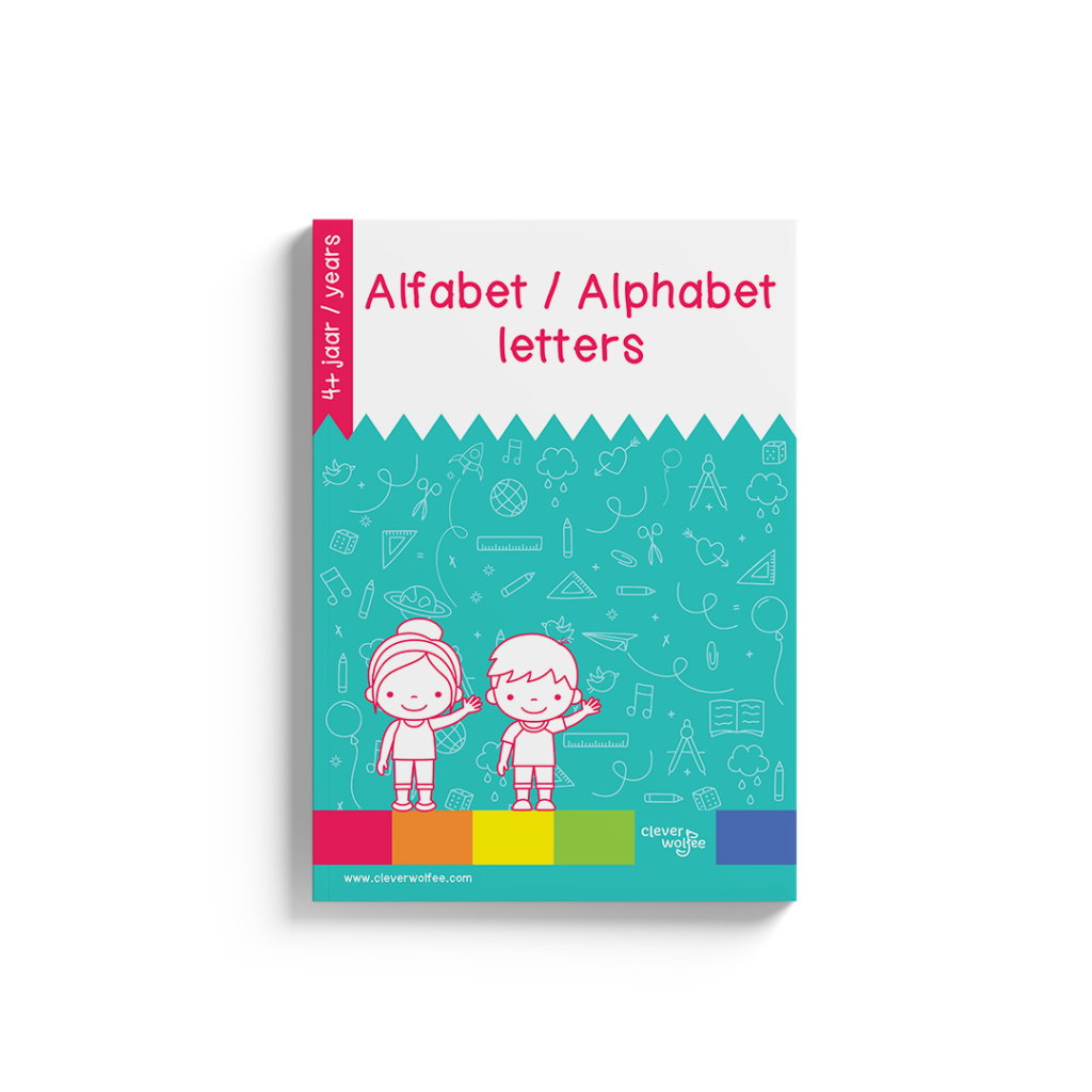Alphabet letters to practice a name – Clever Wolfee