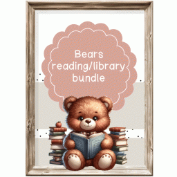 Reading / Library Bundle – Bears – Clever Wolfee