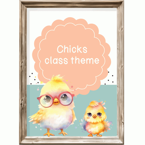 Class Theme Chicks Clever Wolfee 3184