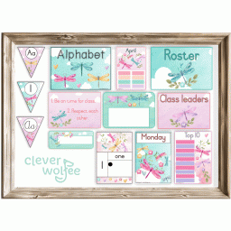 Class theme – dragonflies – Clever Wolfee