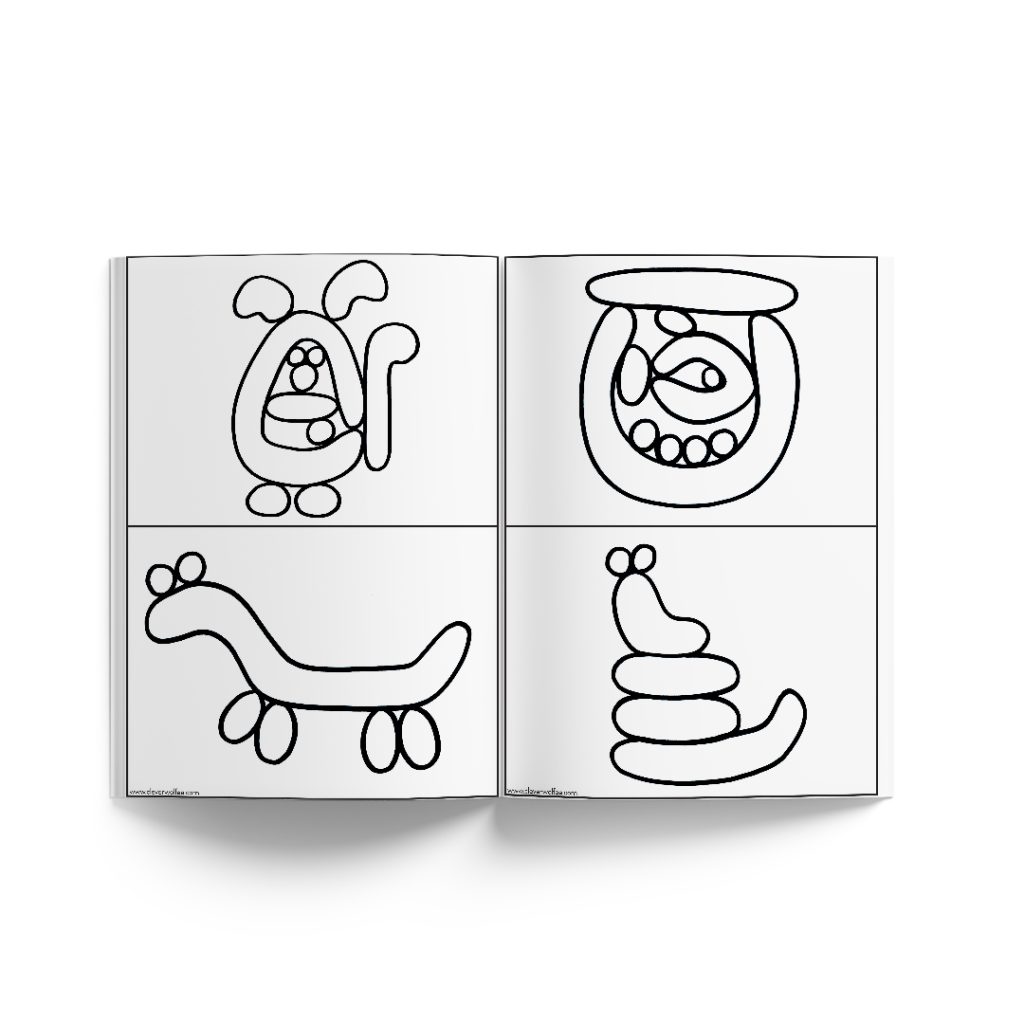 My fine motor play dough book – Clever Wolfee