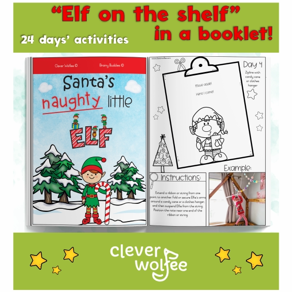 Santa's naughty little Elf - Clever Wolfee