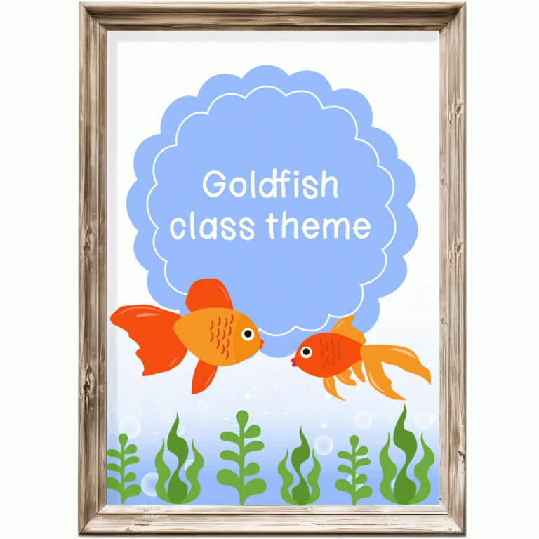 Class theme – goldfish – Clever Wolfee