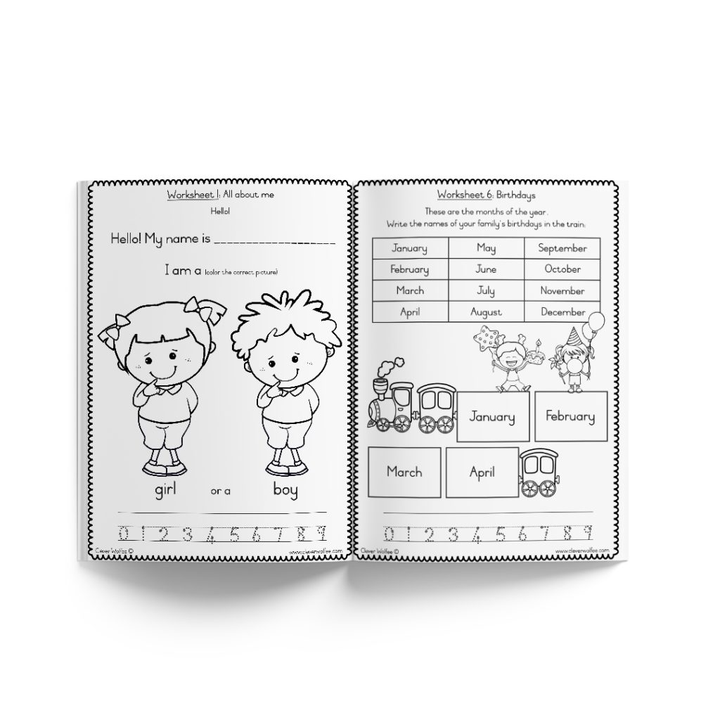 Grade 1 English FAL Term 1-4 – Clever Wolfee