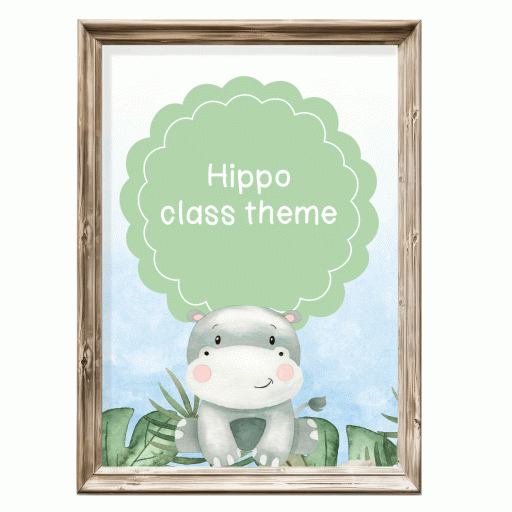 Class theme – Hippo – Clever Wolfee