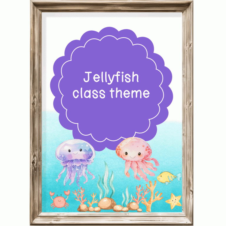 Class theme – jellyfish – Clever Wolfee