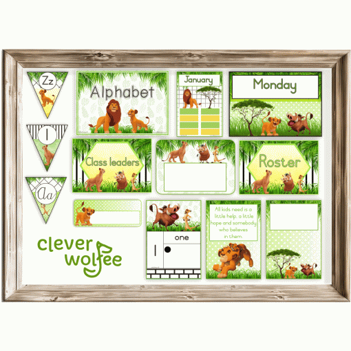 Class theme – Lion King – Clever Wolfee