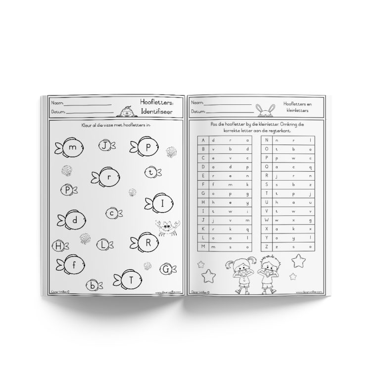 My basiese hoofletters boekie – Clever Wolfee