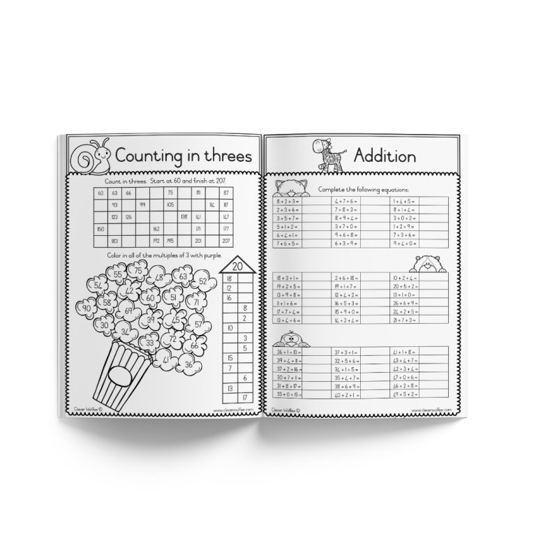 Grade 3 Year bundle – Clever Wolfee