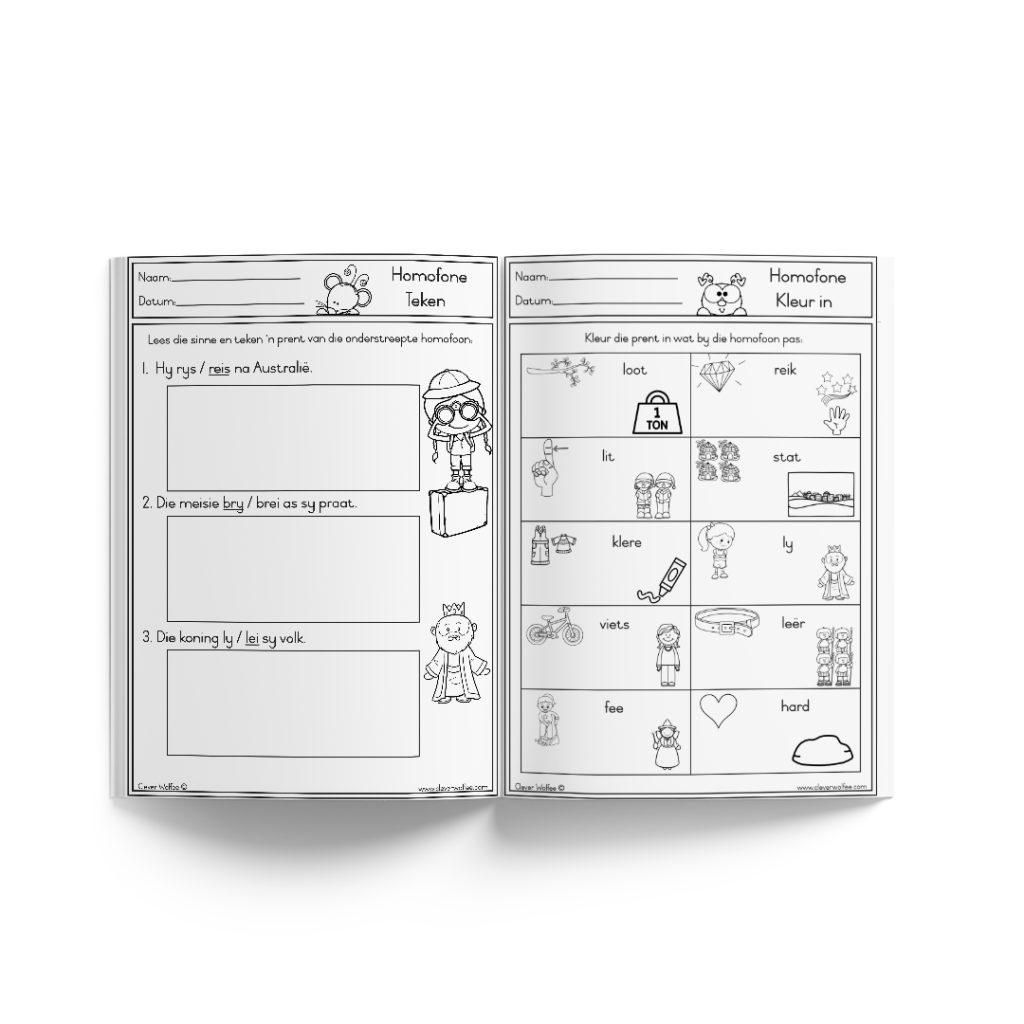 My basiese homofone boekie – Clever Wolfee