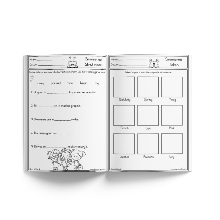 My basiese sinonieme boekie – Clever Wolfee