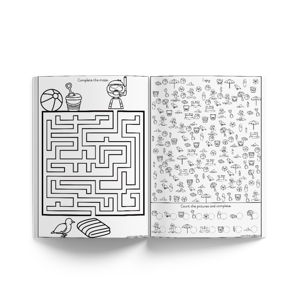 My summer fun book – Clever Wolfee