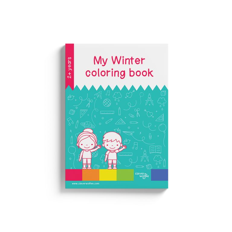 My winter coloring book – Clever Wolfee