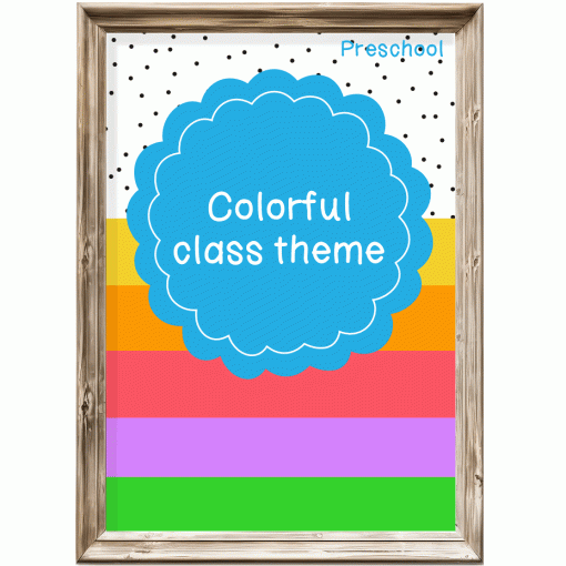 Preschool Class themes – Clever Wolfee