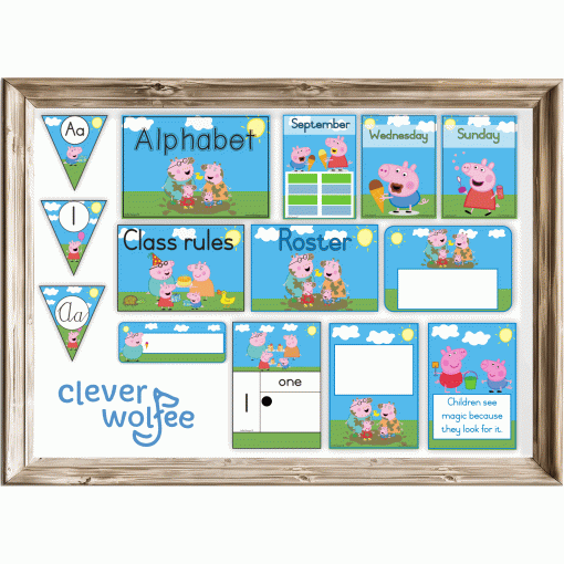 Class theme - Peppa Pig - Clever Wolfee