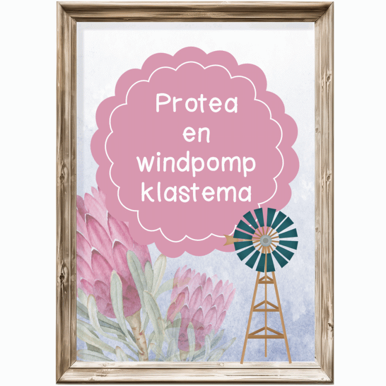 Klastema – proteas en windpomp – Clever Wolfee