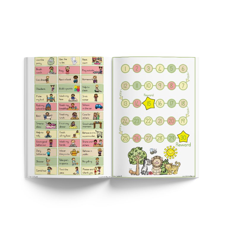 Reward chart for boys – Clever Wolfee