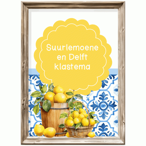 Klastema – suurlemoene en delft – Clever Wolfee
