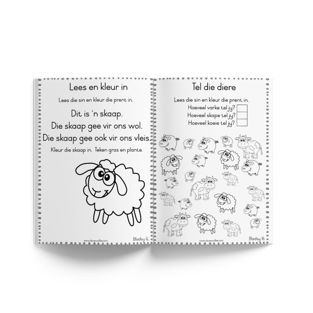Tema 6 – Op die plaas – Clever Wolfee