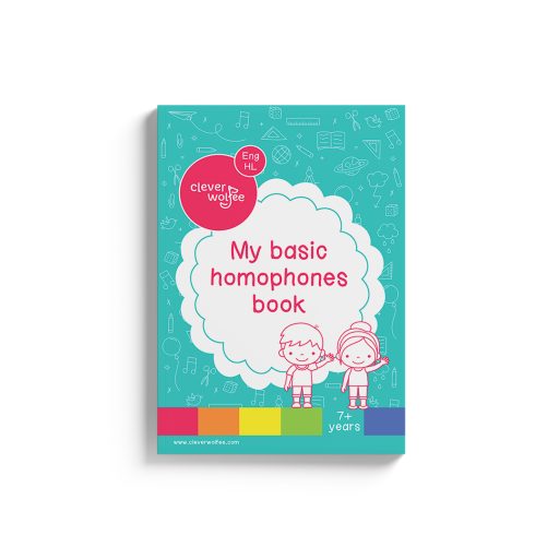 My basic homophones book – Clever Wolfee
