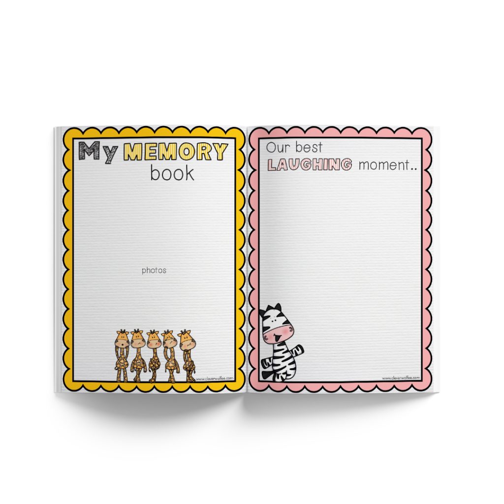 My memory book – Clever Wolfee