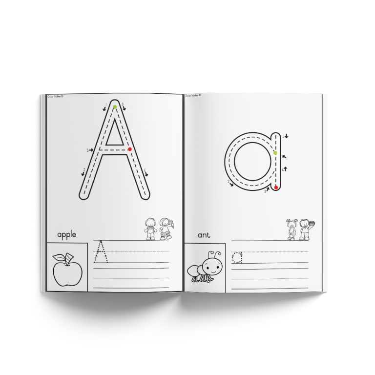 My big handwriting booklet – Clever Wolfee