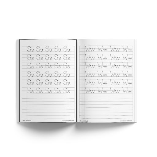 My big handwriting booklet – Clever Wolfee