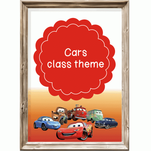 Class theme – Cars – Clever Wolfee